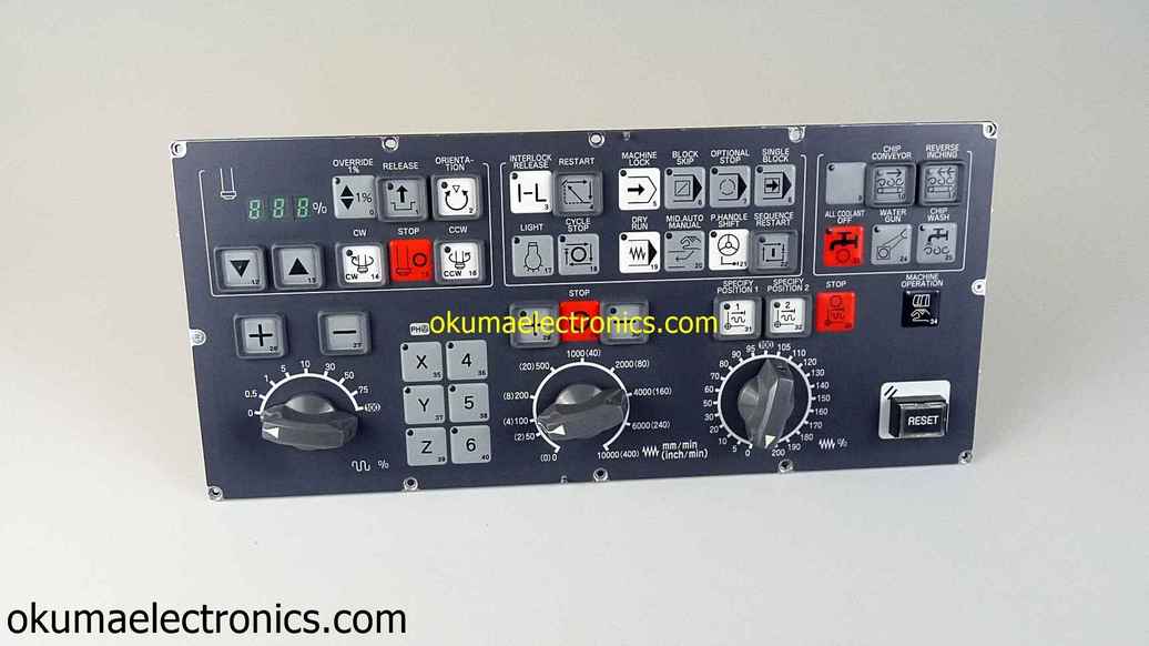 OKUMA CNC Machine Panels from CNC Technical Services, Inc.