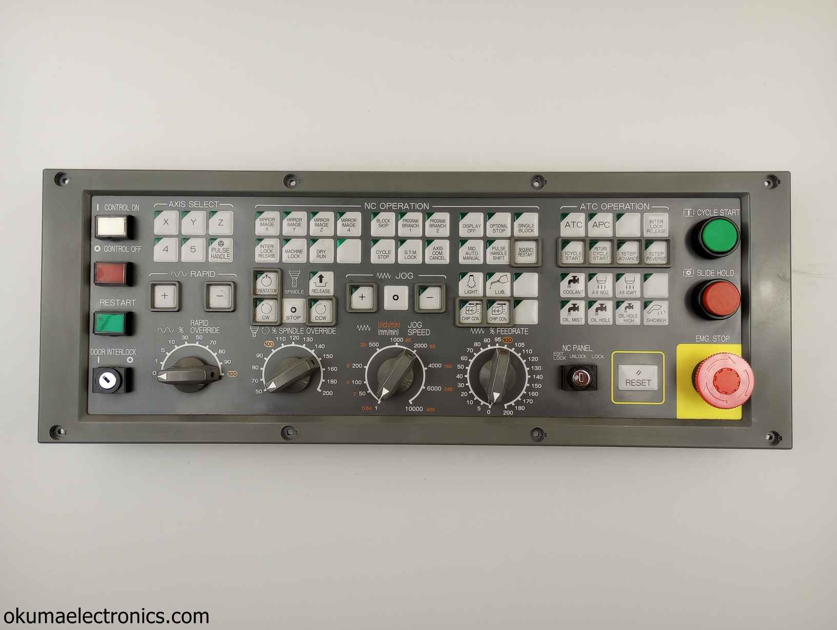 OKUMA CNC Machine Panels from CNC Technical Services, Inc.